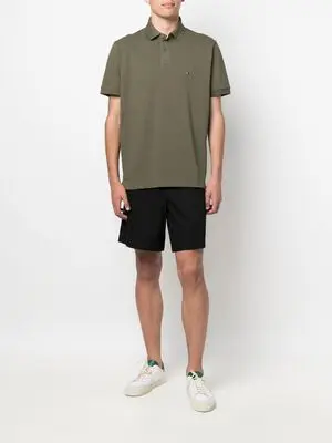 Tommy Hilfiger 1985 Logo-patch Piqué Polo Shirt - Green