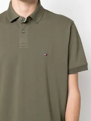Tommy Hilfiger 1985 Logo-patch Piqué Polo Shirt - Green