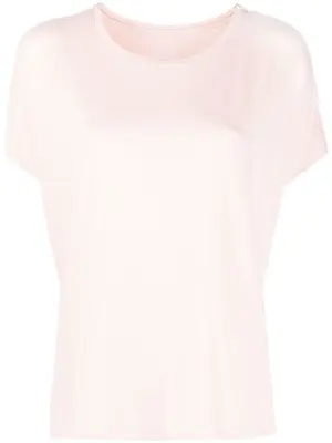 Majestic Filatures Boxy Round-neck T-shirt - Pink