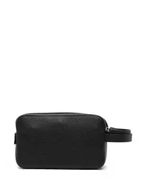 Mulberry Double-zip Leather Wash Bag