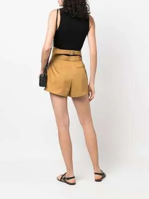 FERRAGAMO High-waisted Tailored Shorts