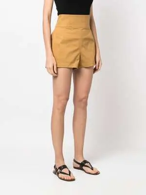 FERRAGAMO High-waisted Tailored Shorts