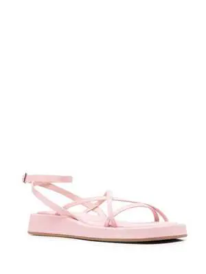 GIABORGHINI Multi-way Strap Flatform Sandals