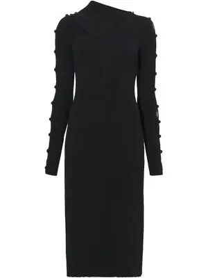 Proenza Schouler Micro-ribbed Midi Dress