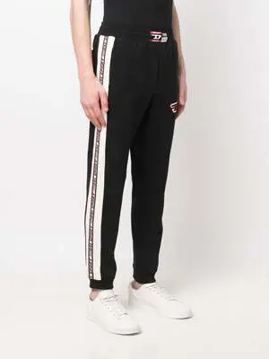 DIESEL Logo-patch Performance Track Pants