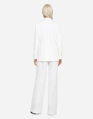 Dolce & Gabbana Single-breasted Woolen Turlington Blazer