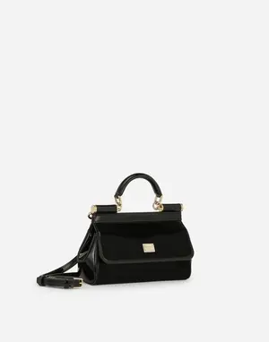 Dolce & Gabbana Mini Sicily Handbag - Black