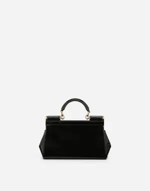 Dolce & Gabbana Mini Sicily Handbag - Black