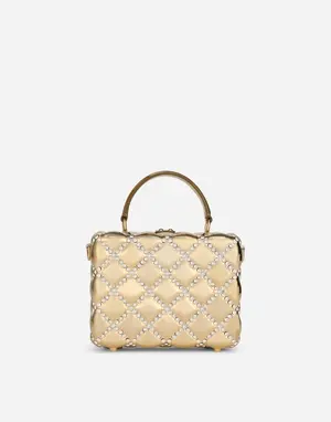 Dolce & Gabbana Resin Dolce Box Bag With Rhinestones