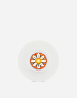 Dolce & Gabbana Set 2 Bread Plates In Fine Porcelain - Multicolor