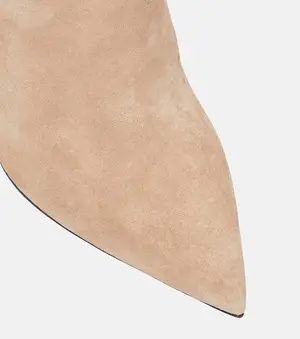 Balmain Robin Suede Knee-high Boots