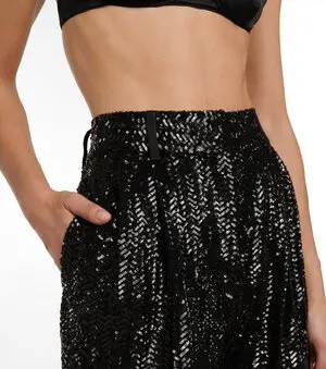 BLAZÉ MILANO Sequined Trousers