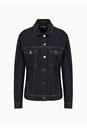 Emporio Armani Comfort Denim Jacket - Blue / Navy