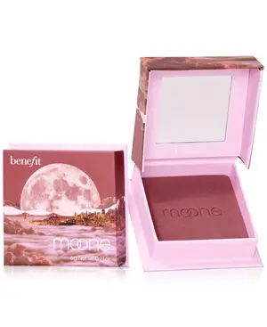 BENEFIT COSMETICS Wanderful World Silky-soft Powder Blush - Moone (deep Berry)