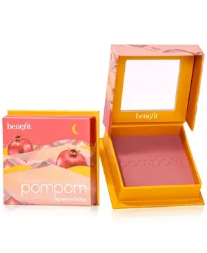BENEFIT COSMETICS Wanderful World Silky-soft Powder Blush - Pompom (plum)