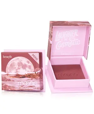 BENEFIT COSMETICS Wanderful World Silky-soft Powder Blush Mini Moone Mini