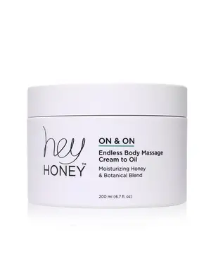 LUCKY HONEY On And On Honey Cream To Oil Body Massage - No Color
