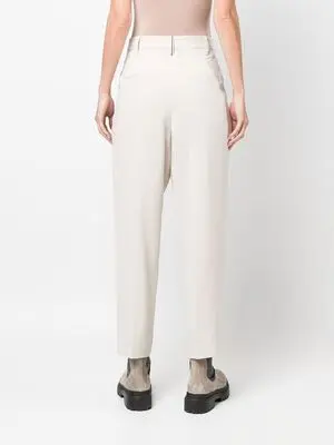 Brunello Cucinelli High-waisted Tailored Trousers