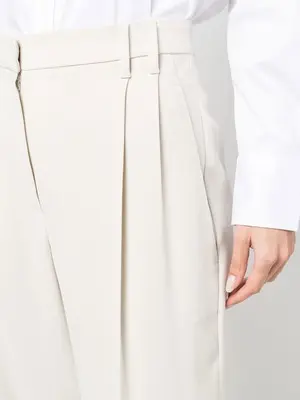 Brunello Cucinelli High-waisted Tailored Trousers