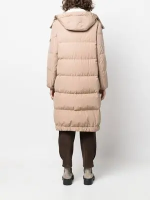 Brunello Cucinelli Drawstring Hood Padded Coat