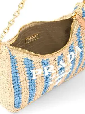Prada Re-edition 2005 Crochet-knit Shoulder Bag