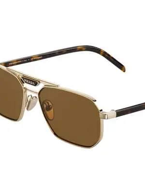 Prada Symbole Pilot-frame Sunglasses