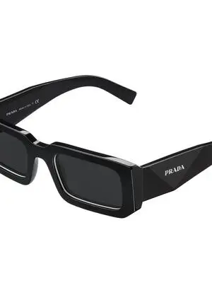 Prada Symbole Rectangle-frame Sunglasses