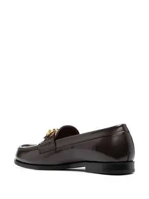 Valentino Garavani Vlogo Leather Loafers