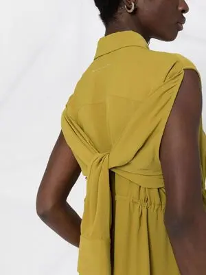 MAISON MARGIELA Slit-sleeved Shirt Dress