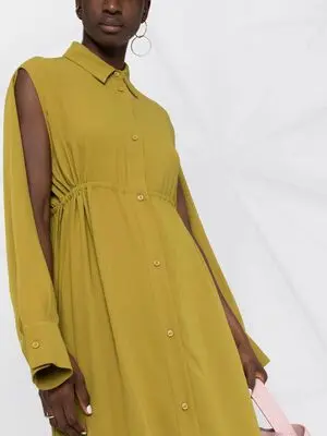 MAISON MARGIELA Slit-sleeved Shirt Dress
