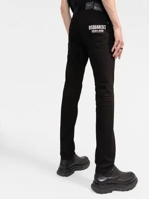 Dsquared2 Rear Logo-print Skinny Jeans