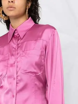 Jacquemus Open-back Shirt - Pink