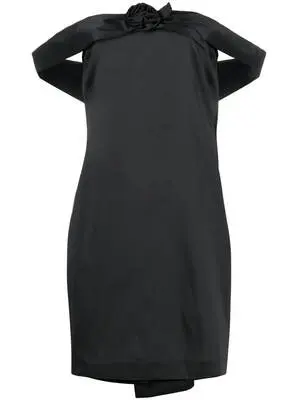 Bernadette Floral-appliqué Off-shoulder Dress