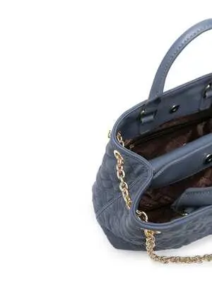 Moschino Quilted Logo-lettering Bag