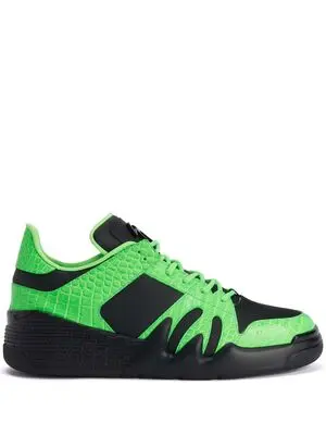 GIUSEPPE ZANOTTI Talon Low-top Sneakers - Green