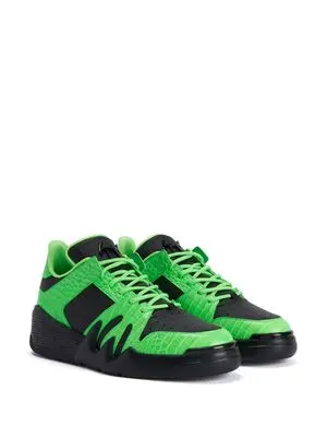 GIUSEPPE ZANOTTI Talon Low-top Sneakers - Green
