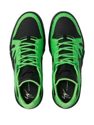 GIUSEPPE ZANOTTI Talon Low-top Sneakers - Green