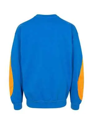 BROCKHAMPTON Spray Logo Crew-neck Sweatshirt - Blue