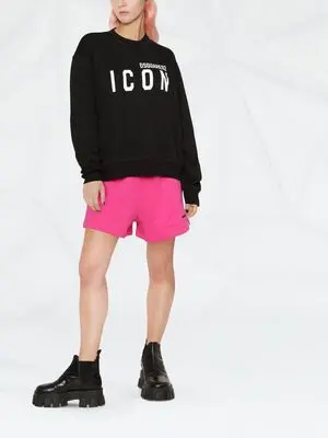 Dsquared2 Icon-print Cotton Sweatshirt