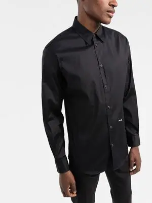 Dsquared2 Classic-collar Poplin Shirt