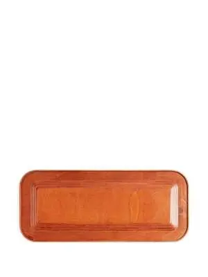 FORNASETTI Chiavi Gold And Rombi Tray