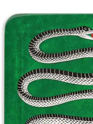FORNASETTI Serpente Wool Tray