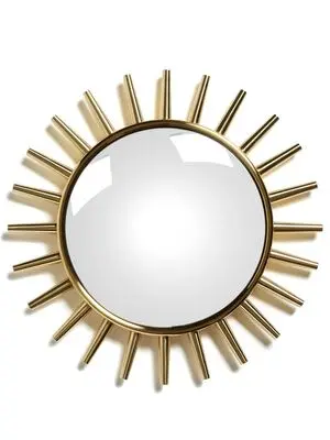 FORNASETTI Raggiera Round Mirror - Gold