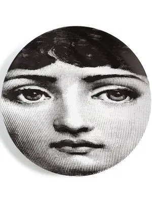 FORNASETTI Tema E Variazioni N.54 Wall Plate - White
