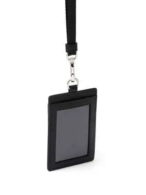 Prada Saffiano Leather Badge Holder