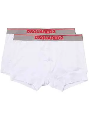 Dsquared2 Set-of-two Logo Trunks - White