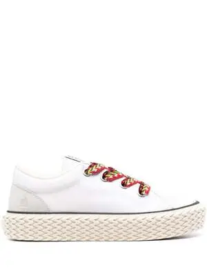LANVIN Logo Low-top Sneakers - White