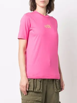 Dsquared2 Logo-print Short-sleeve T-shirt - Pink