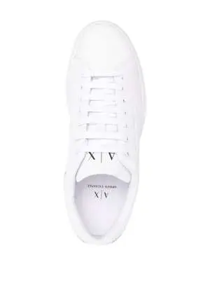 Armani Exchange Leather Low-top Sneakers