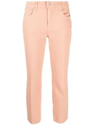 L'Agence Low-rise Cropped Jeans